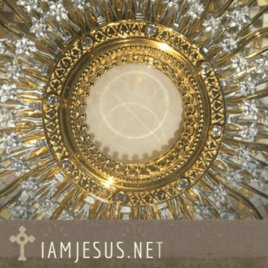 Litany of the Holy Eucharist Prayer - I Am Jesus