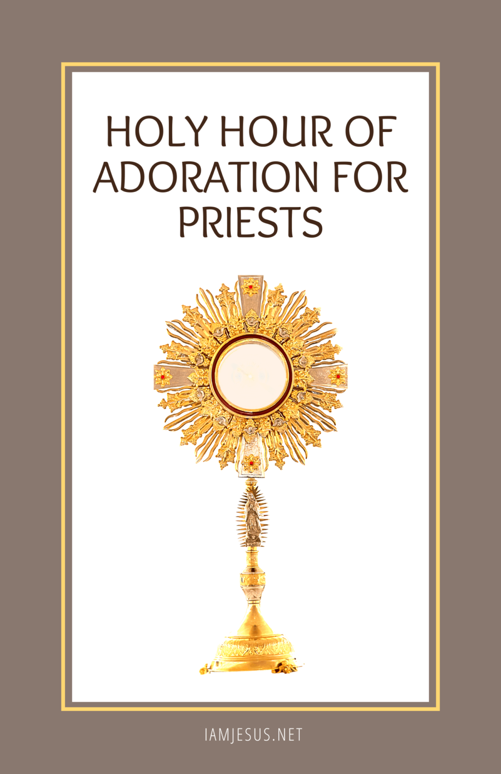 Adoration Prayers for Holy Hour | I Am Jesus