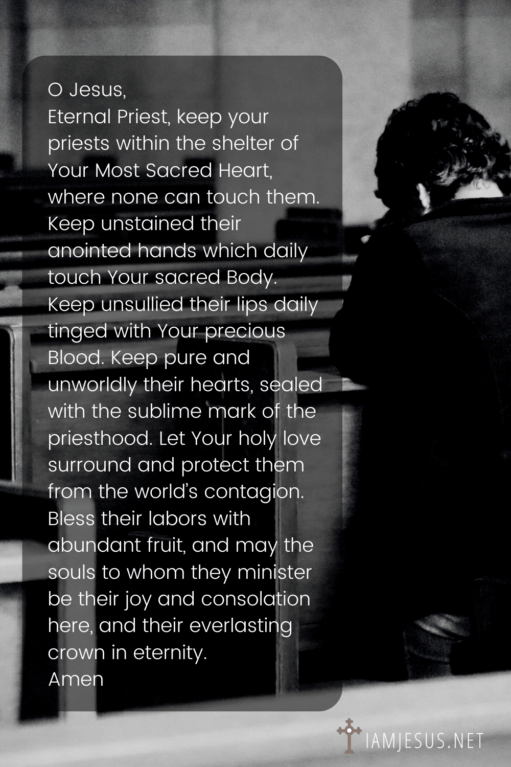 Beautiful Prayer for Priests by Saint Thérèse of Lisieux | I Am Jesus