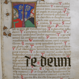 Te Deum a hymn of Praise for the New Year and to be Prayed in the ...